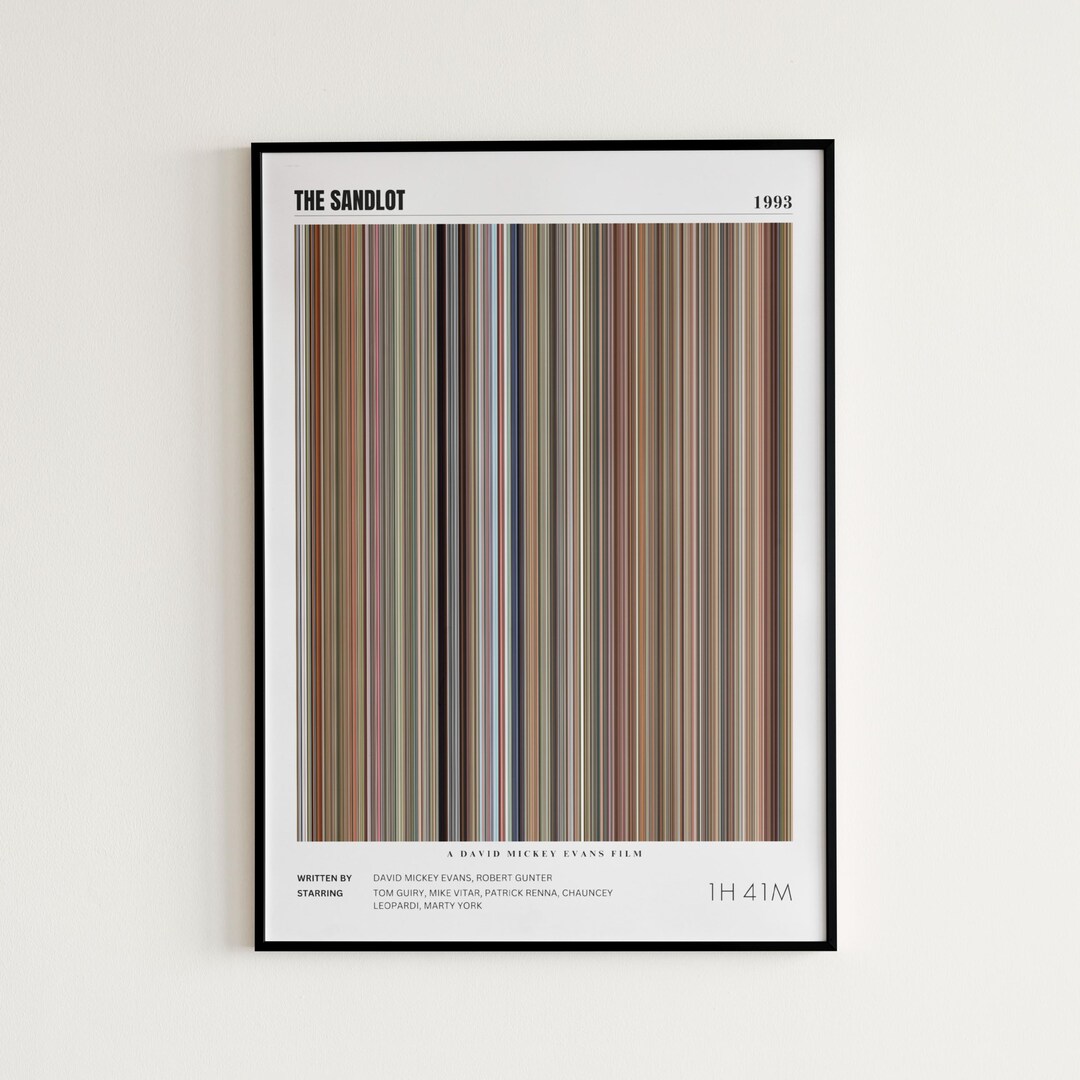 The Sandlot Movie Poster, Tom Guiry, the Sandlot Print, Custom Movie ...