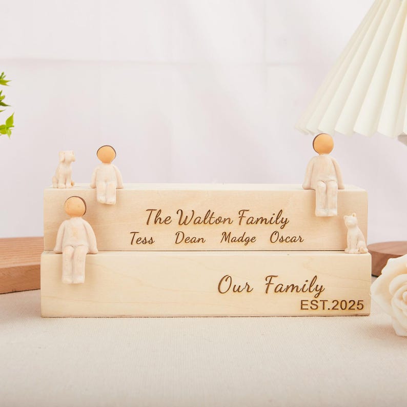 Personalised Choose Your Own Family,custom Figurine Family Decor With ...