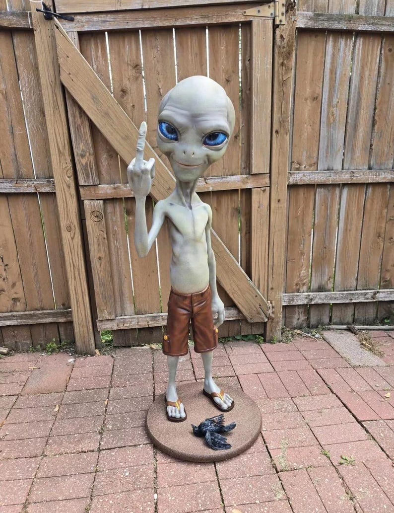 Paul the Alien Life Size Replica DIY Statue - Etsy