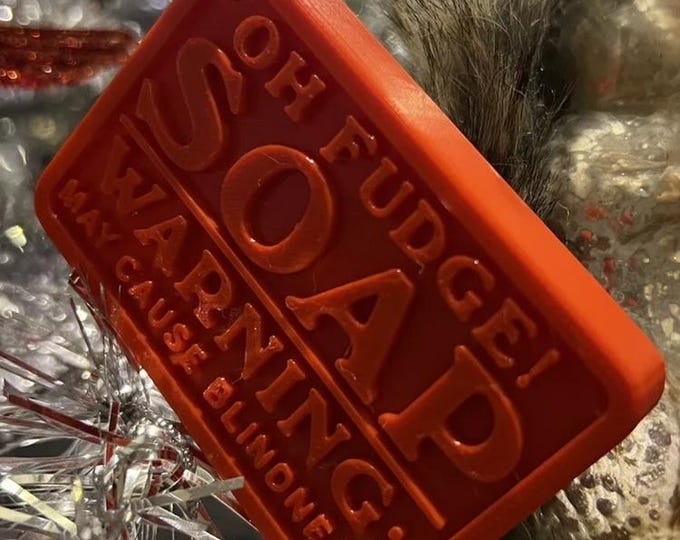 Christmas Story Soap Ornament Oh Fudge - Etsy