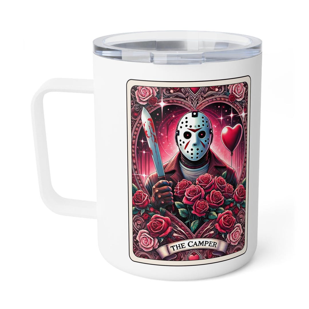 Horror Mug, Jason Coffee Cup, Halloween Drinkware, Horror Movie Fan ...