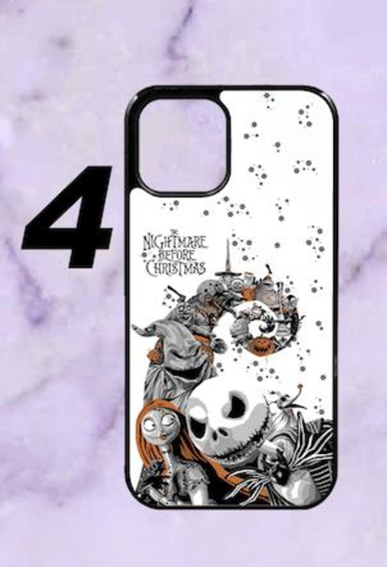 The Nightmare Before Christmas Phone Case - Etsy