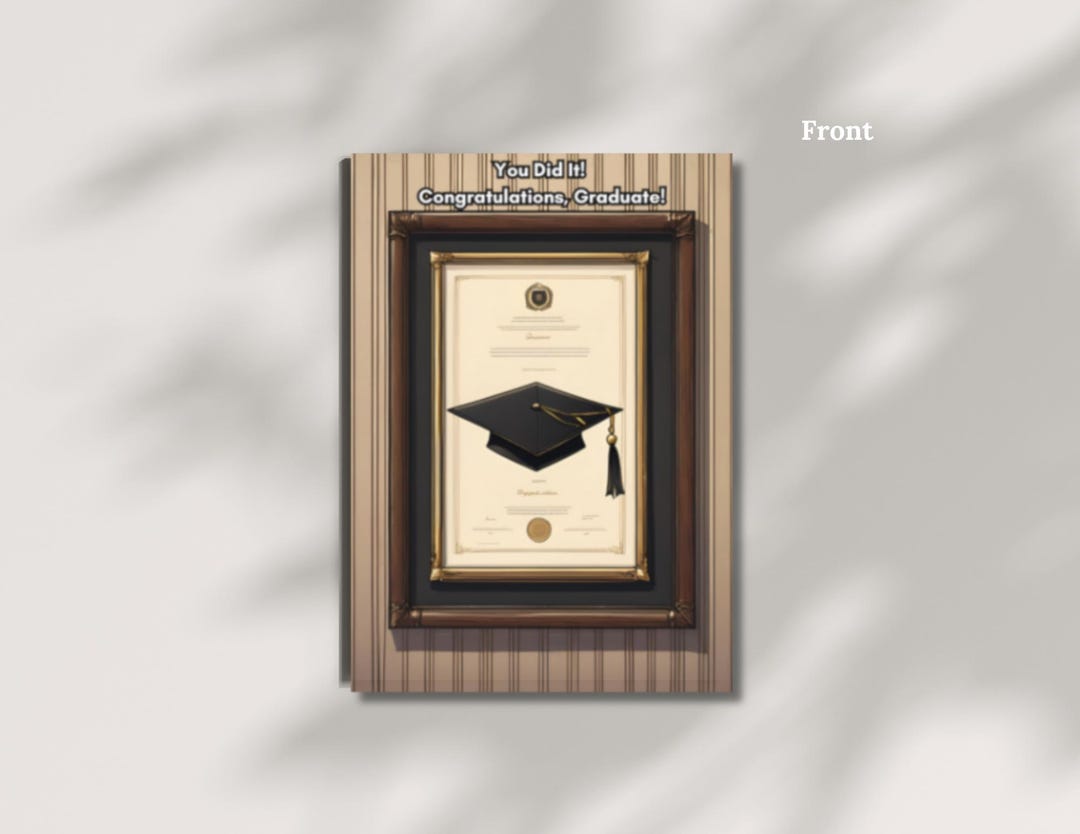Dedication – Graduation Congratulations Digital Card – Customizable ...
