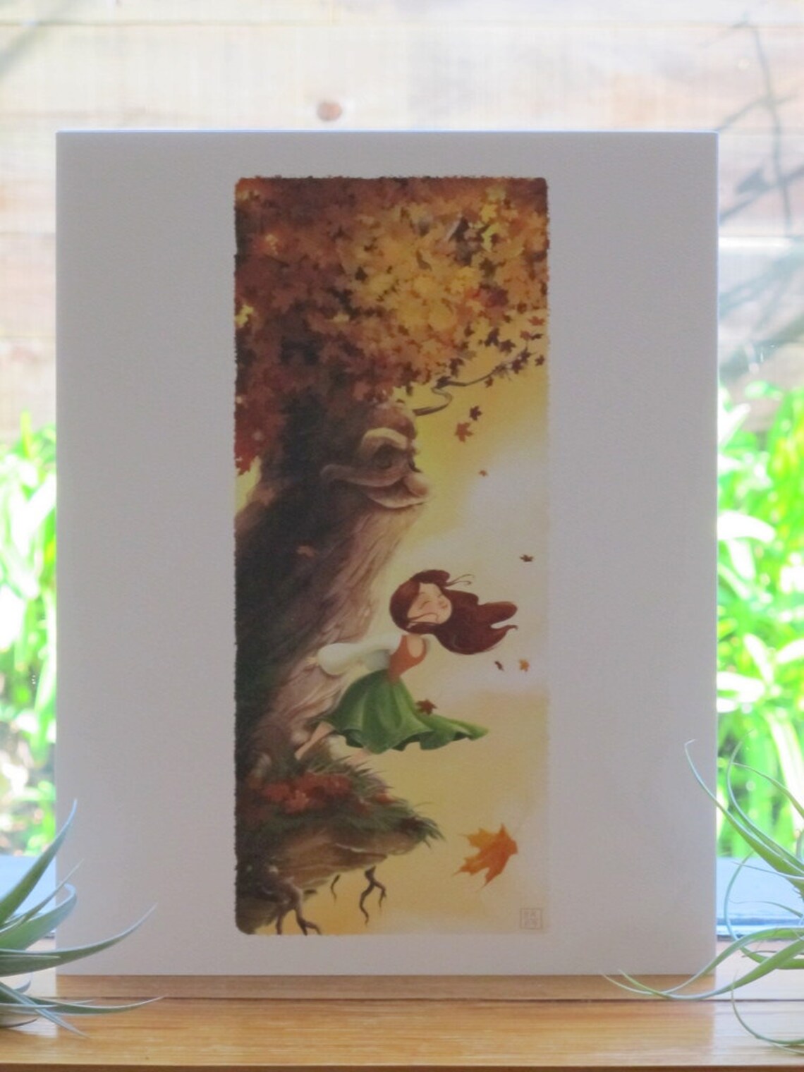 Princess of the Trees Fine Art Print Magical Celtic Fall | Etsy