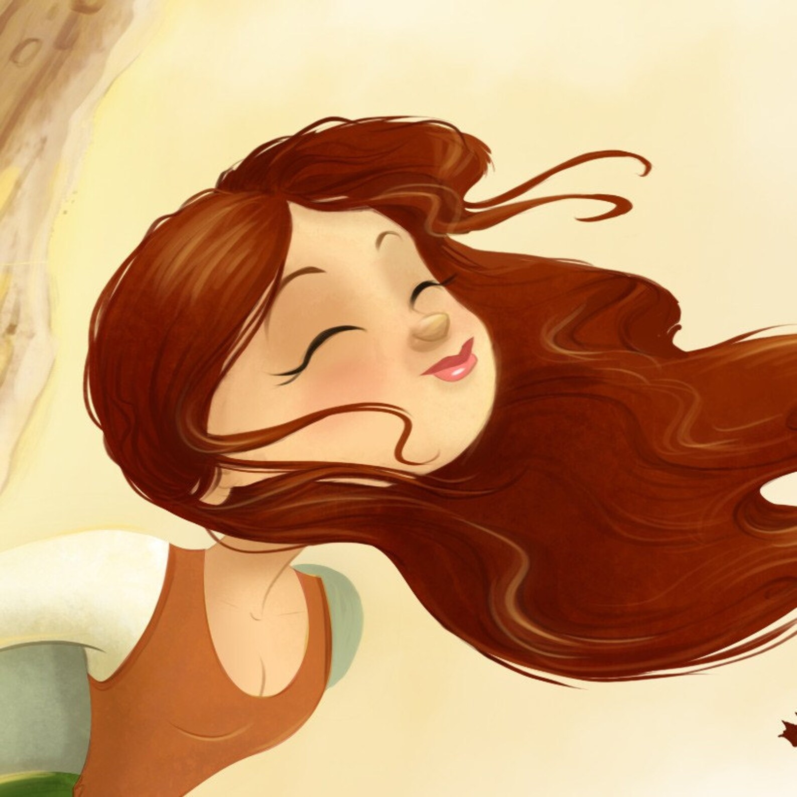 Princess of the Trees Fine Art Print Magical Celtic Fall | Etsy