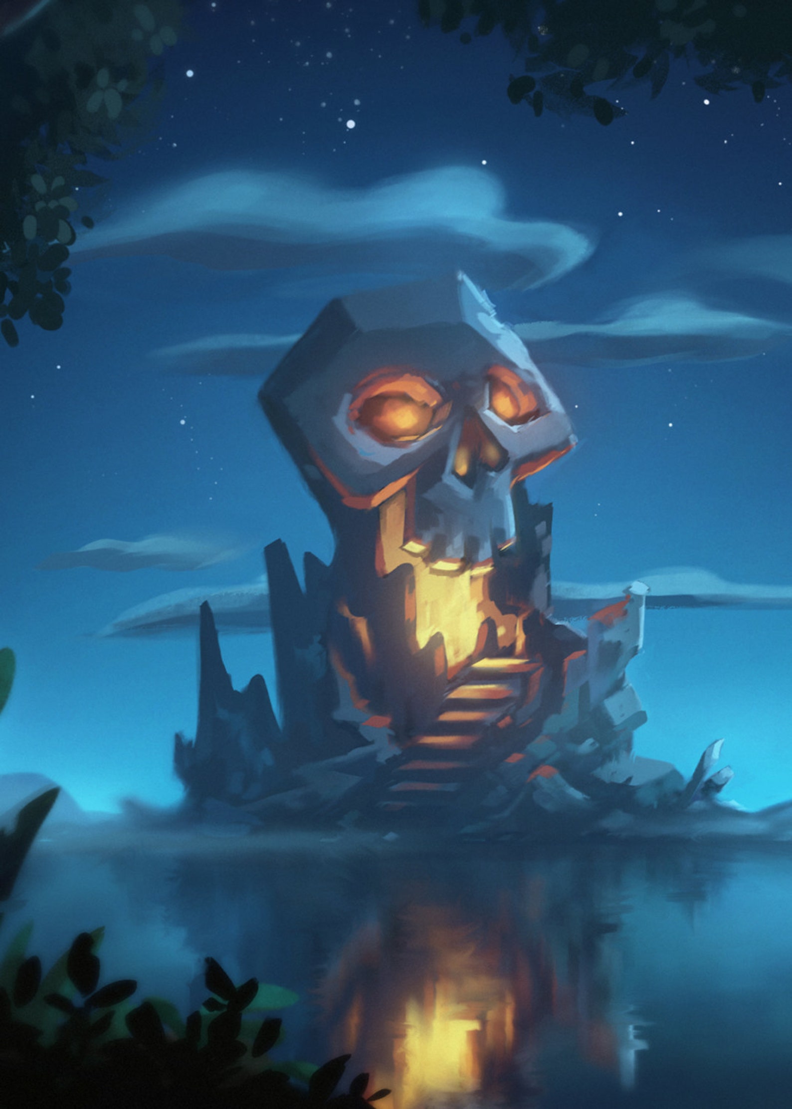 Peter Pan Skull Island Fine Art Print Disney Inspired - Etsy Australia