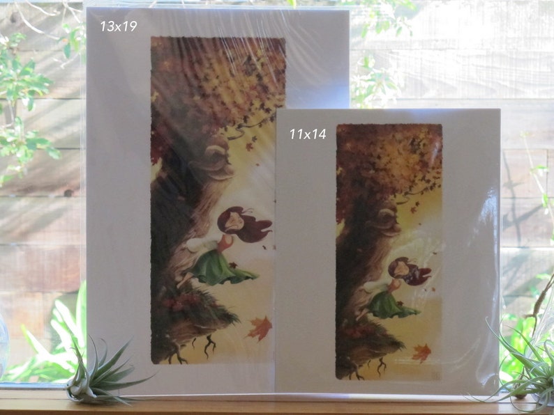 Princess of the Trees Fine Art Print Magical Celtic Fall | Etsy