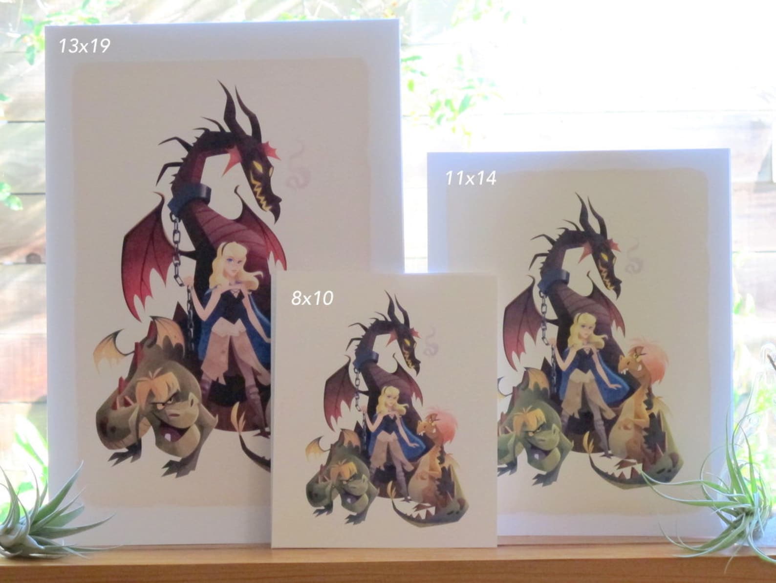 Game of Thorns Disney/game of Thrones Mashup Fine Art - Etsy