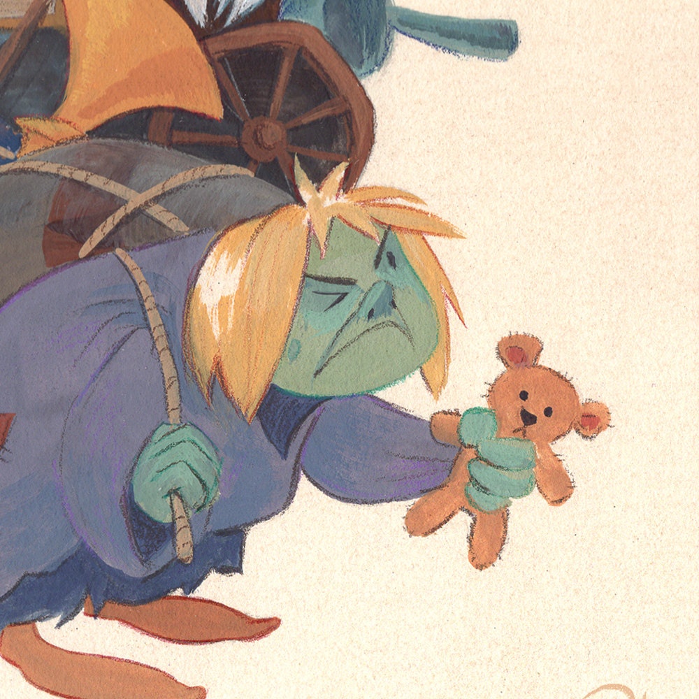 Sarah and Her Friends Labyrinth Tribute Fine Art Print - Etsy UK