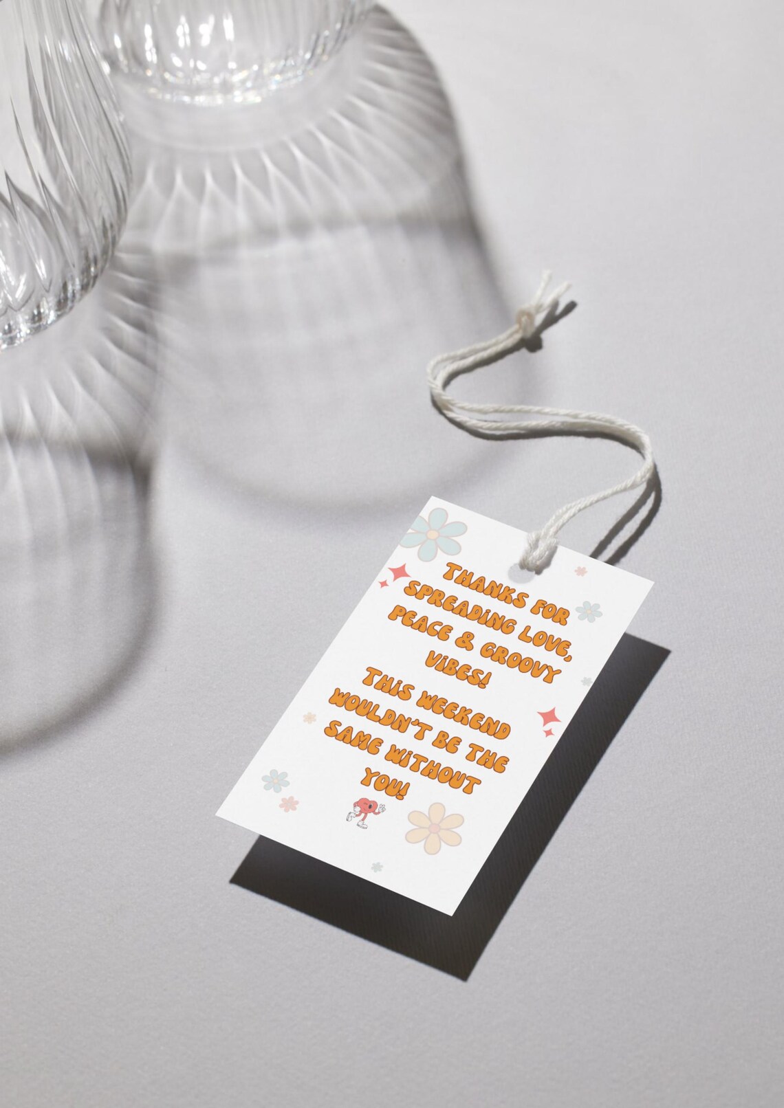 Time to Boogie! Bachelorette Party Thank You Card, Editable Template ...