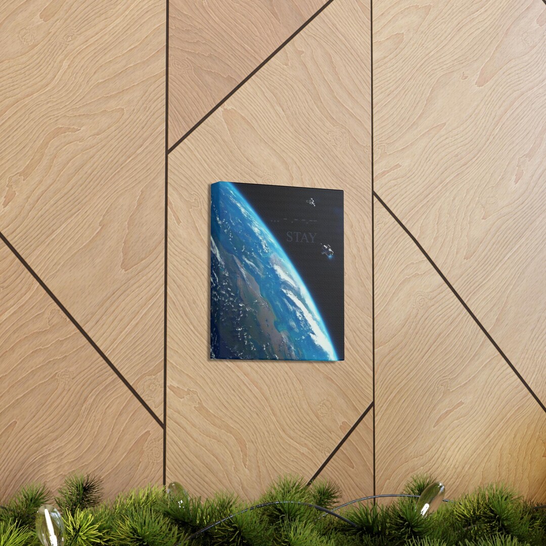 Interstellar Movie Wall Art, Galaxy Decor, Stay Morse Code Art Print ...