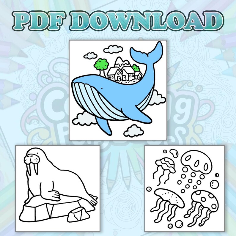 Coco Wyo Coloring Books Ocean Scene, Coco Wyo Coloring Pages, Coco Wyo ...