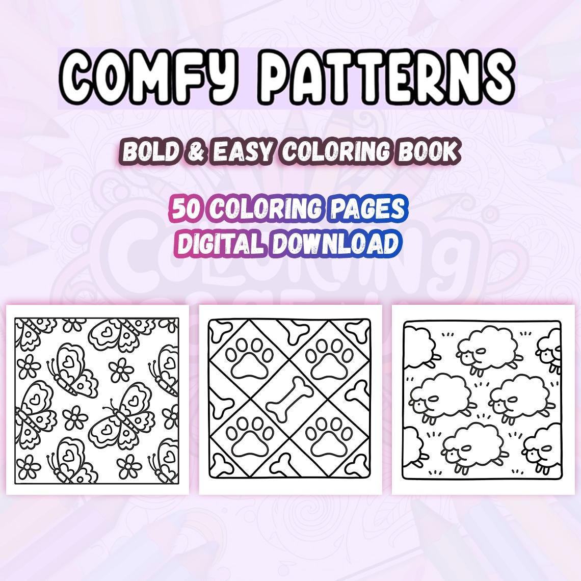 Coco Wyo Coloring Books Comfy Patterns, Coco Wyo Little Corner, Coco ...