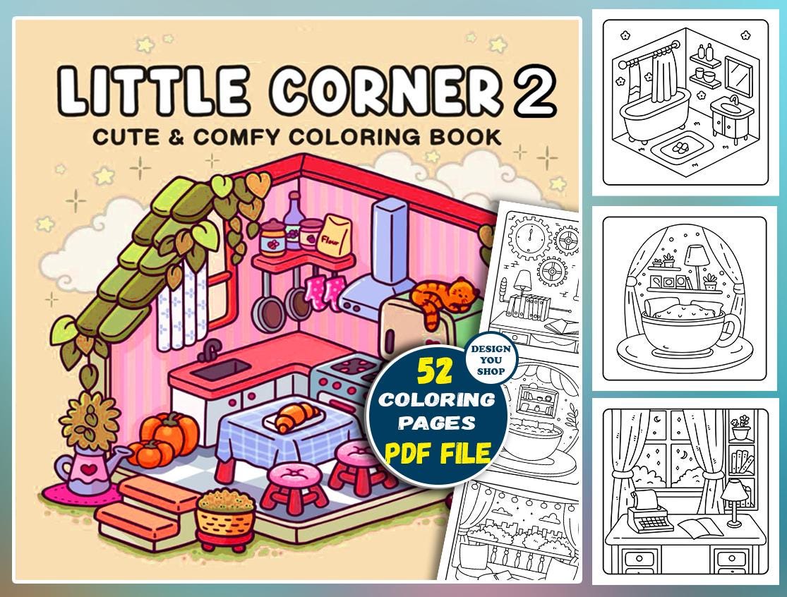 Coco Wyo Coloring Books Little Corner (version 2), Coco Wyo Little ...
