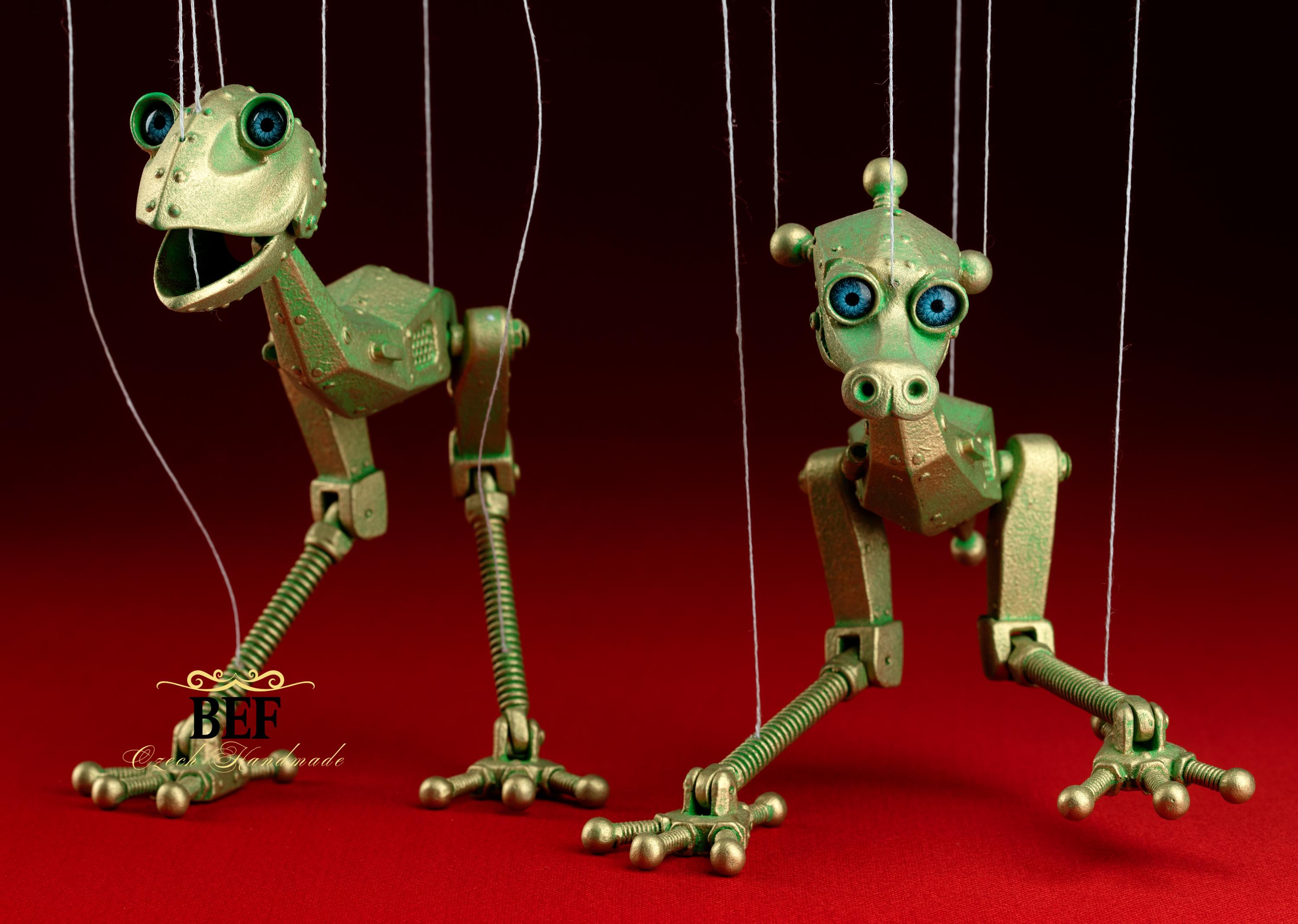 Steampunk Robot Marionettes - Etsy