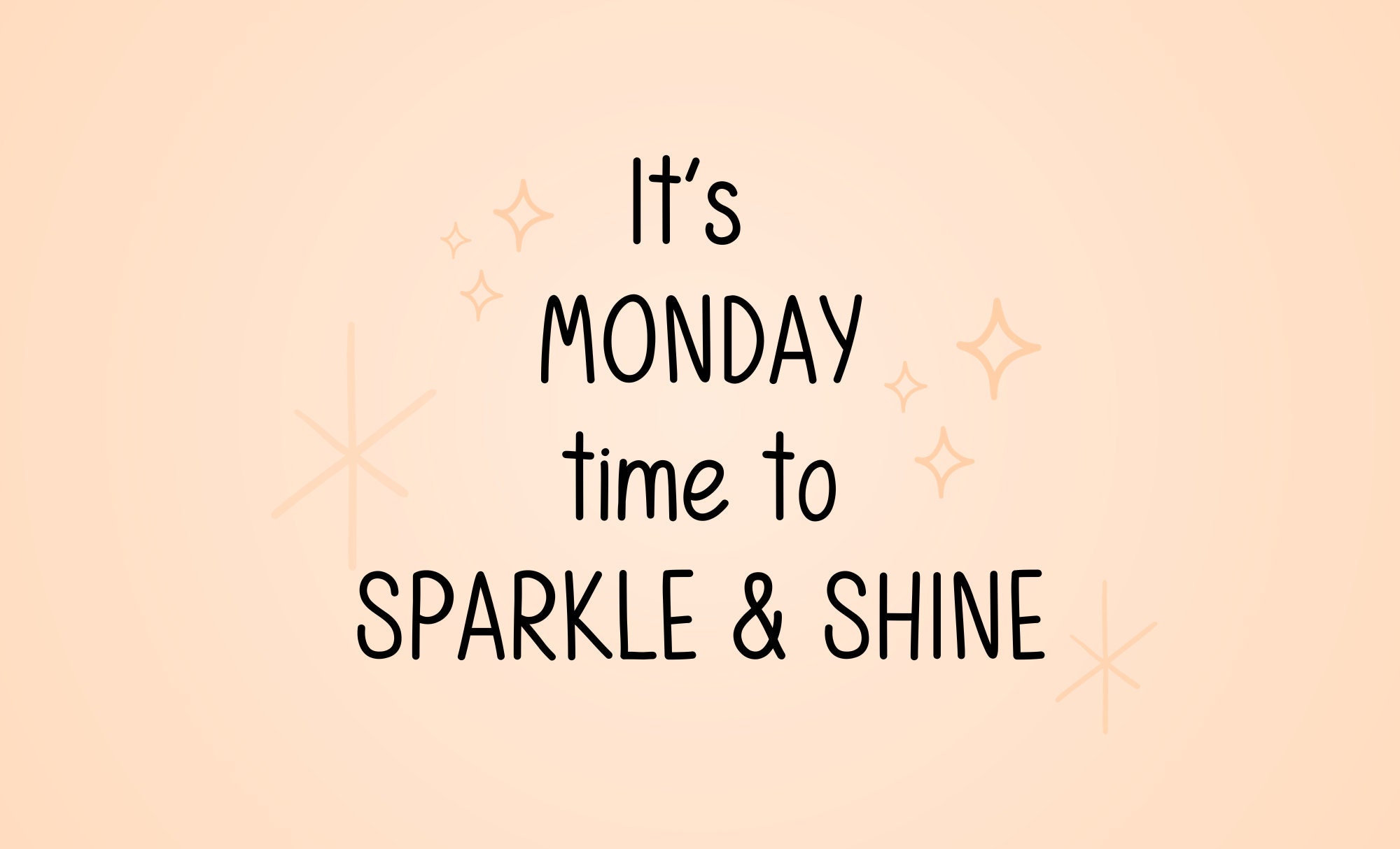 Happy Monday Cute Handwritten Font, Handwriting Font, Playful Font ...