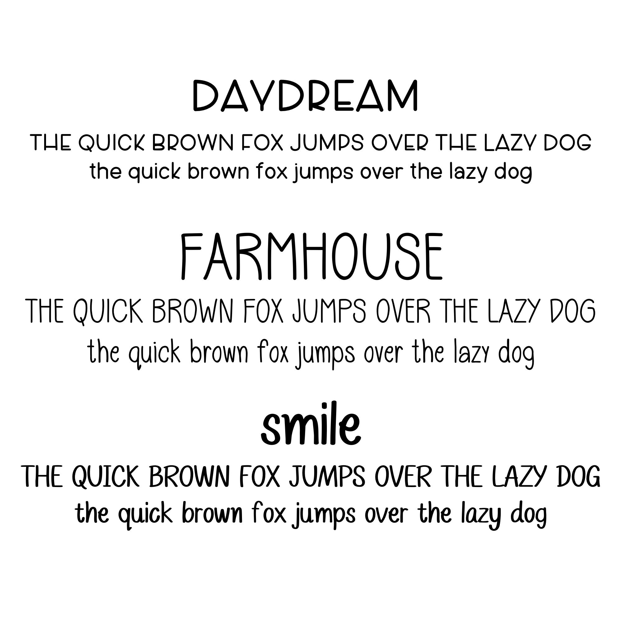 Font Bundle Cute & Clean Handwritten #3, Handwriting Font, Cute Font ...