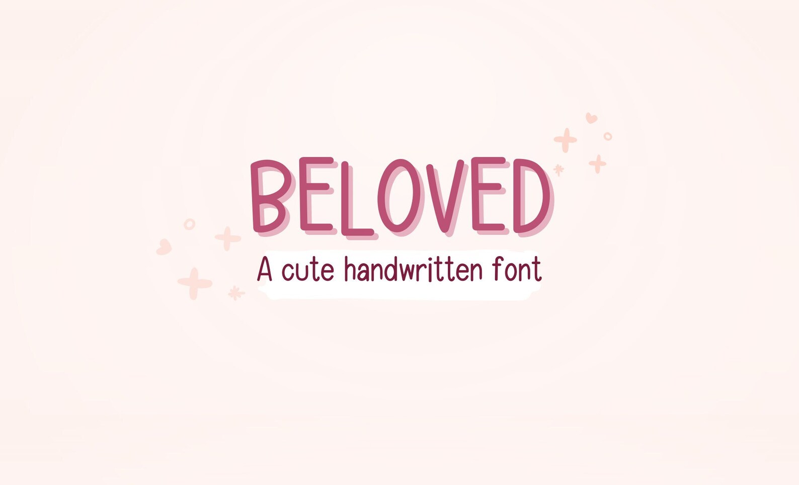 Beloved Cute Handwritten Font, Playful Font, Planner Font, Journal Font ...