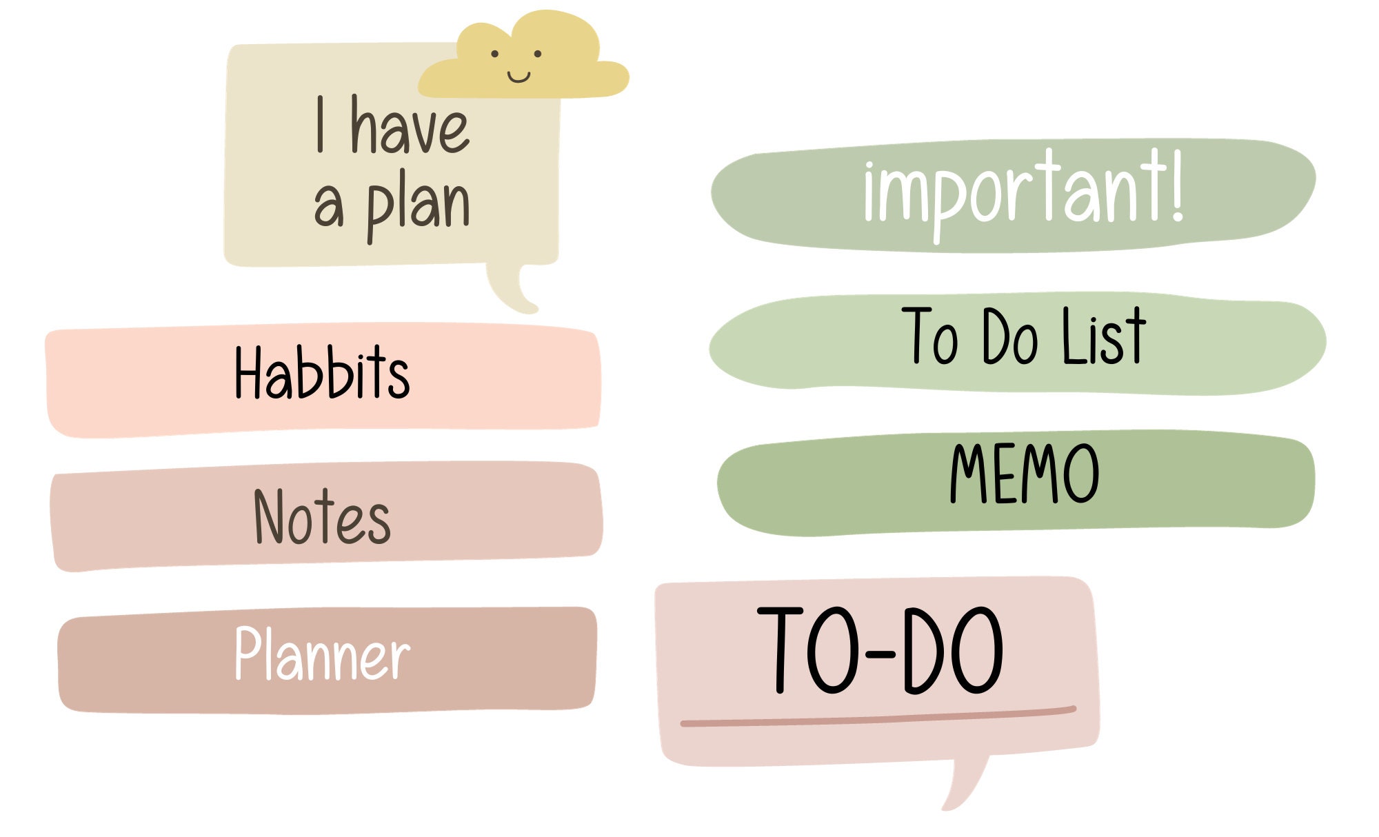 Happy Monday Cute Handwritten Font, Handwriting Font, Playful Font ...