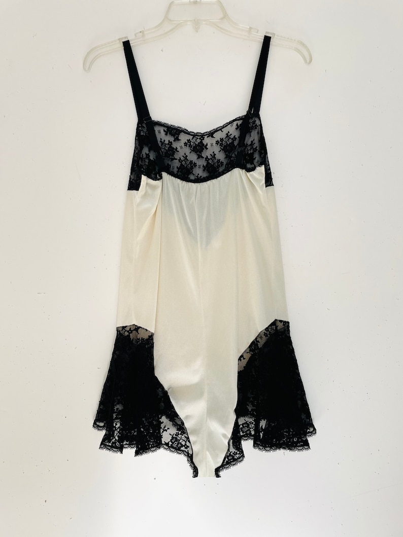 1970s Valentines Heart Teddy Negligee Sexy Step in Chemise Nightgown ...