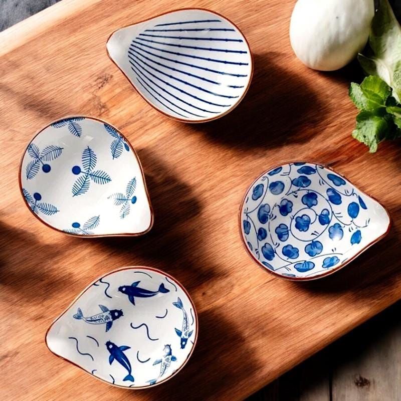 Japanese Soy Sauce Plates - Etsy