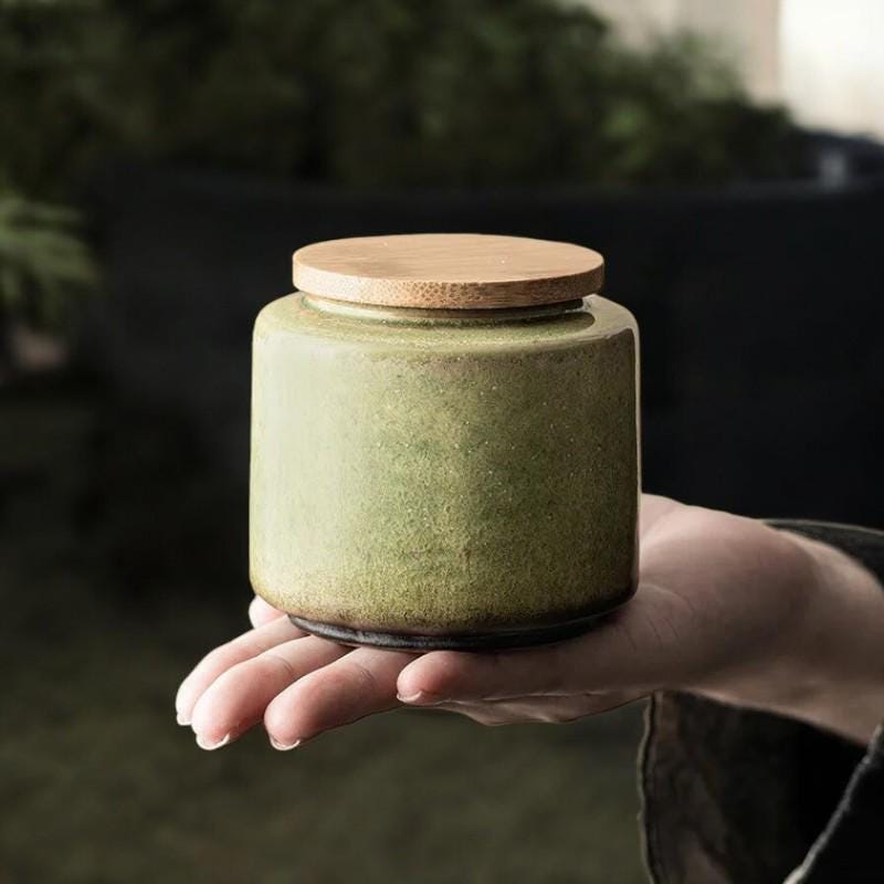 Ceramic Tea Jar - Etsy