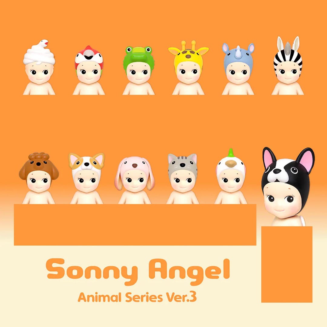 Sonny Angel Hippers Series 3 Animals Open Figure With Complete ...
