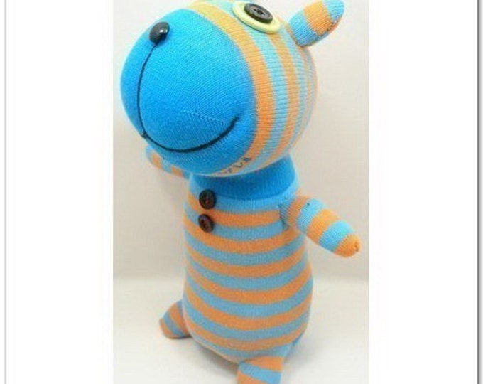 Handmade Sock Dog Stuffed Animal Doll Baby Toys - Etsy