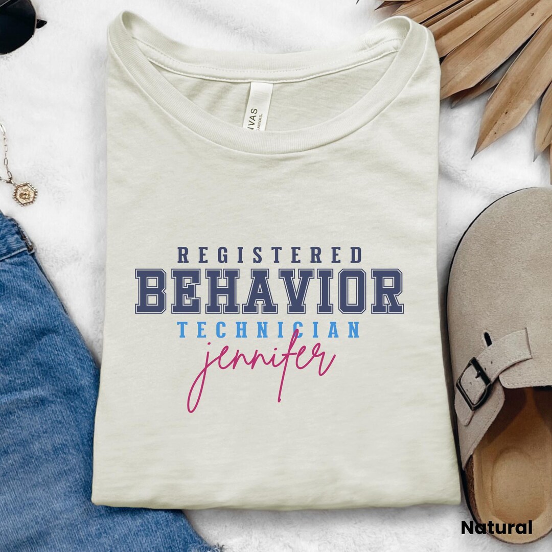 Personalized RBT Shirt: ABA Therapist Appreciation Gift - Etsy