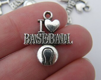 Baseball charms | Etsy