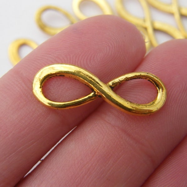 Infinity Charm - Etsy