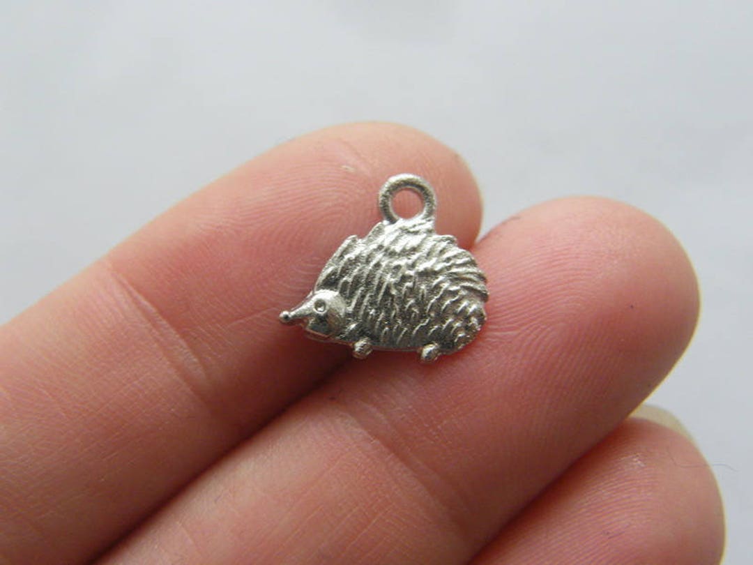 BULK 50 Hedgehog Charms Silver Tone A699 - SALE 50% OFF - Etsy