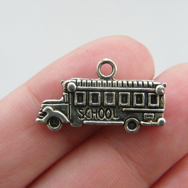 School Bus Charm - Etsy