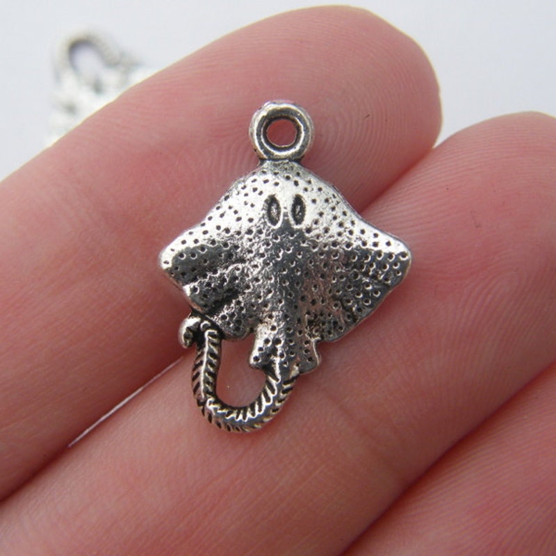 Stingray Charm - Etsy