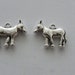 4 Donkey Charms Antique Silver Tone A606 - Etsy