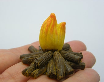 Miniature Fire | Etsy