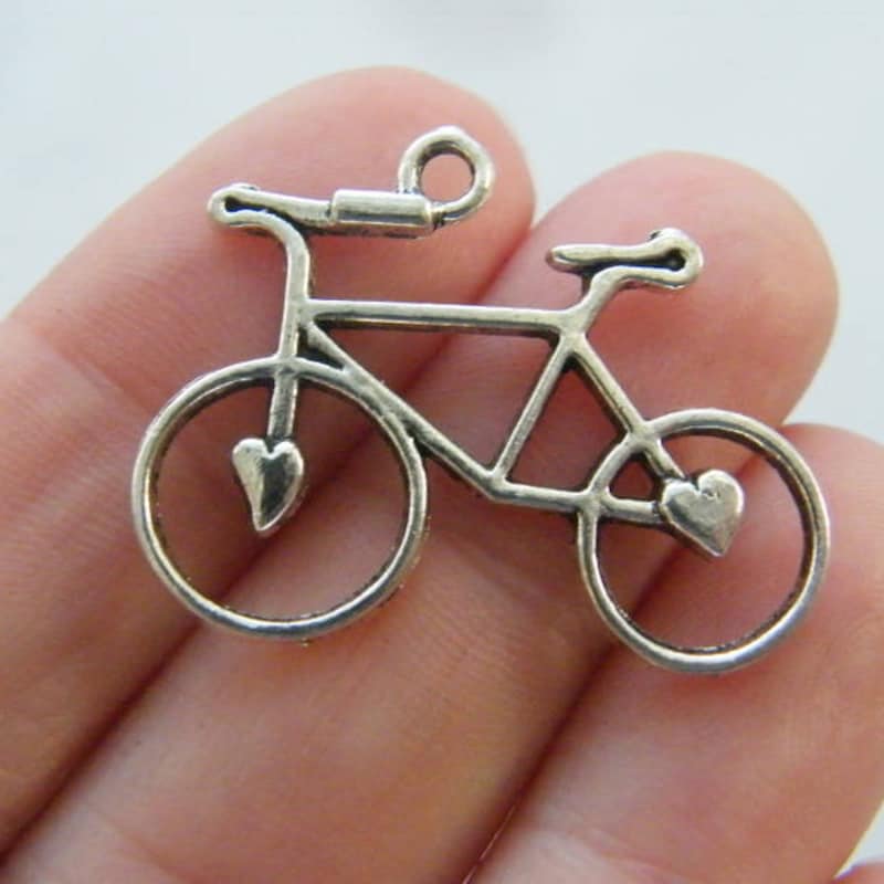 Bicycle Charm - Etsy