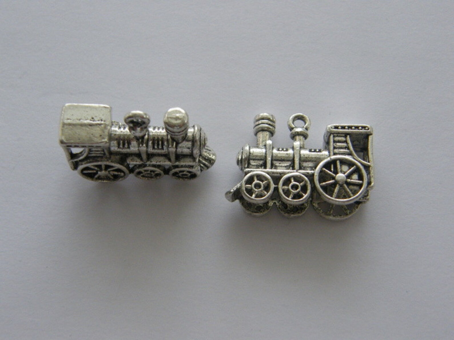 BULK 10 Train Charms Antique Silver TT84 - Etsy