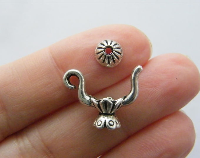 10 Teapot Bead Cap Sets FD263 - Etsy
