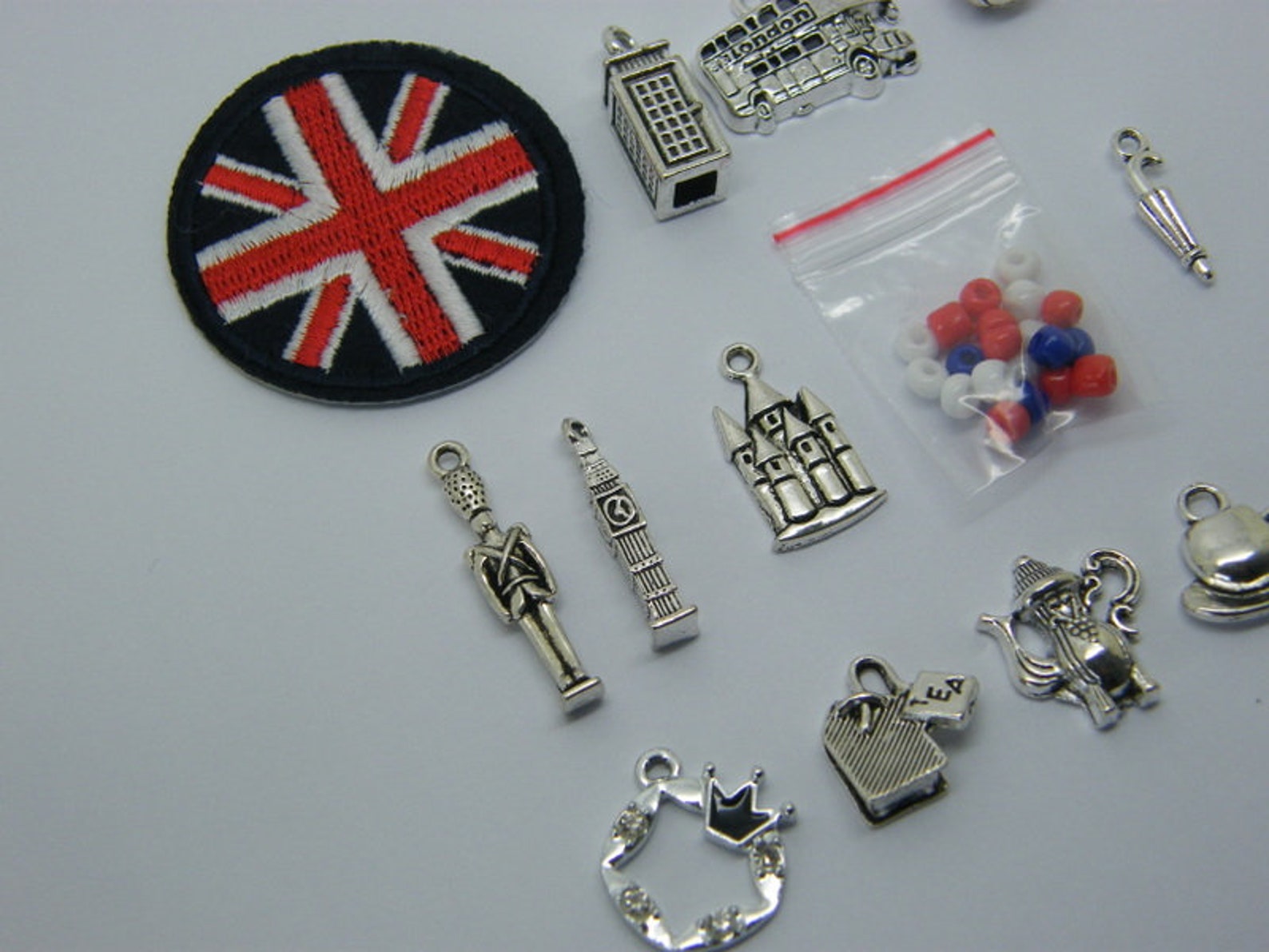 The I Love London Collection - 12 Different Silver Tone Charms Some ...