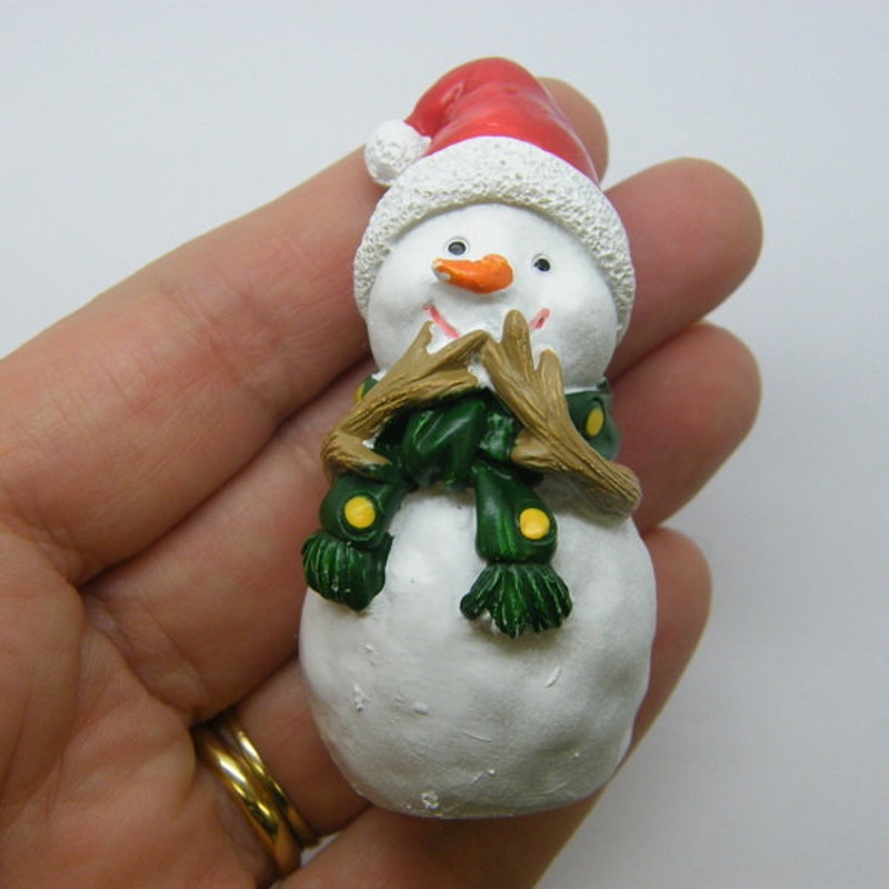 Miniature Snowman - Etsy