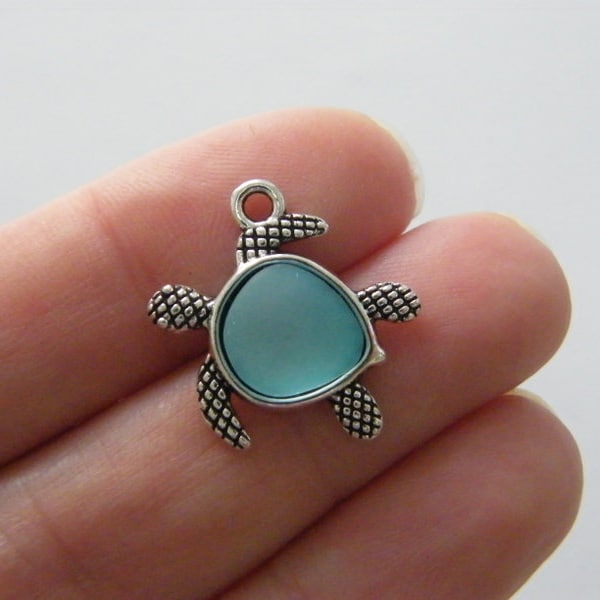 Sea Turtle Charm - Etsy UK