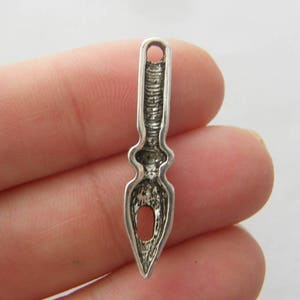 BULK 30 Pen Charms Antique Silver Tone P256 - Etsy