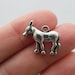 4 Donkey Charms Antique Silver Tone A606 - Etsy