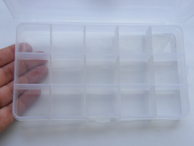 1 Storage Box 15 Compartments 173 X 101mm | Etsy