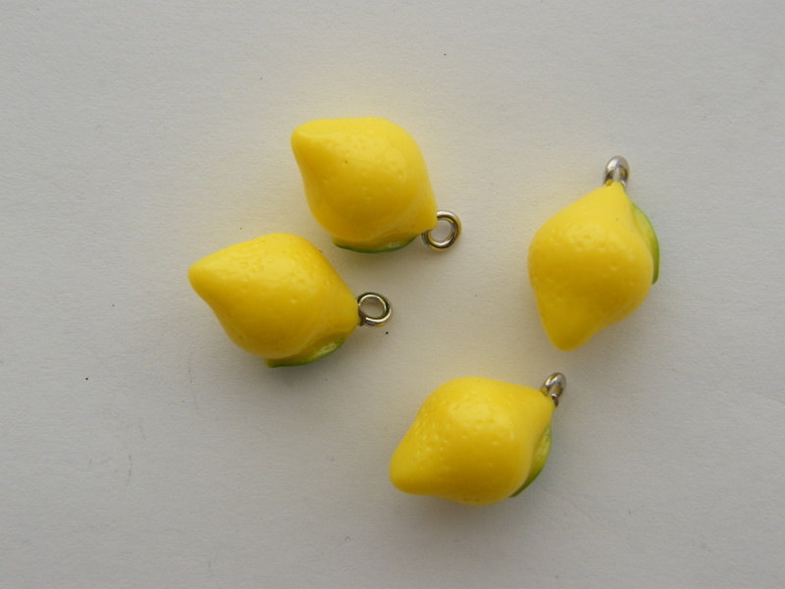 BULK 20 Lemon Charms Resin FD247 - Etsy