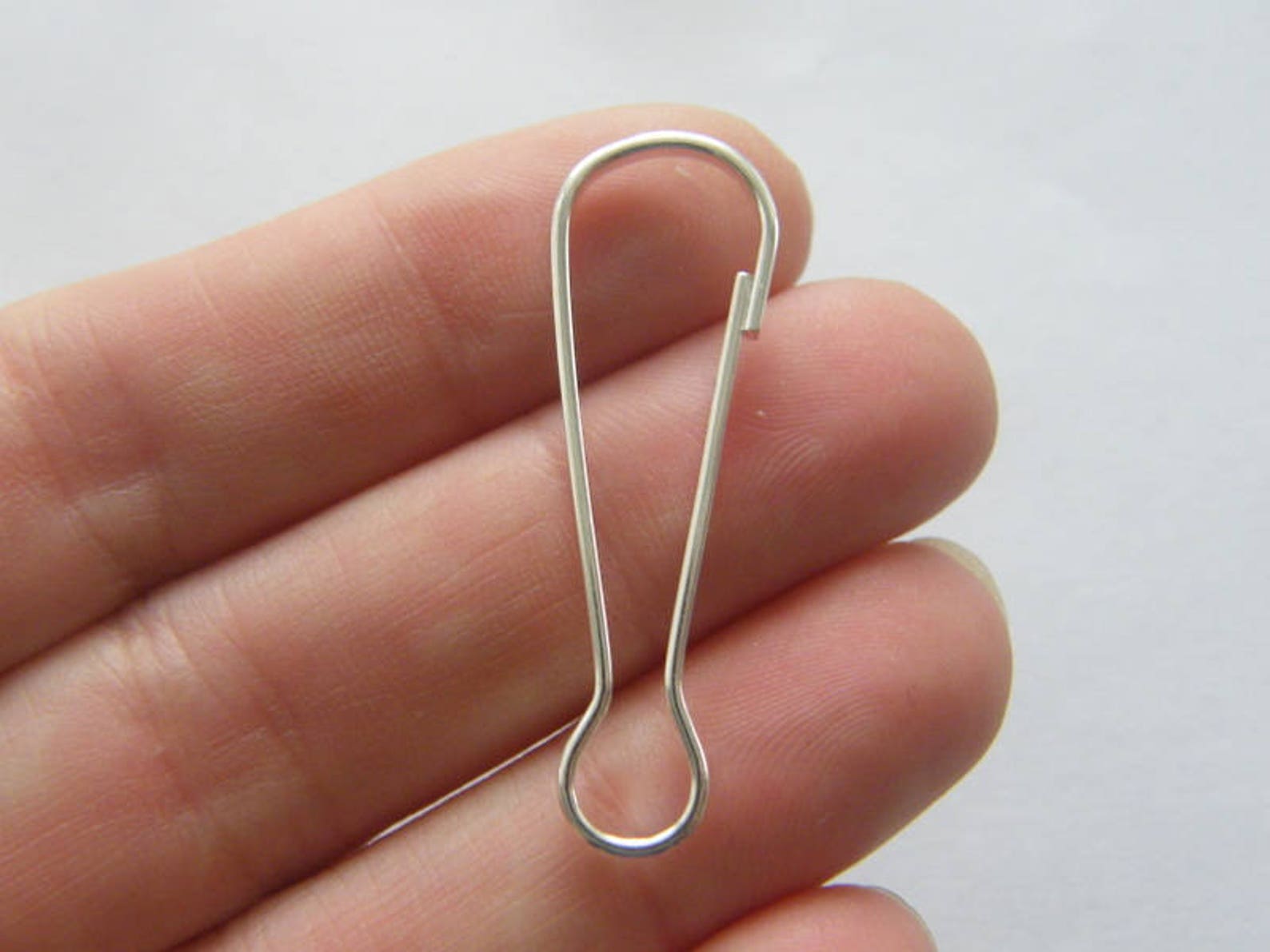 10 Lanyard Snap Clip Hooks Silver Plated Tone FS423 - Etsy