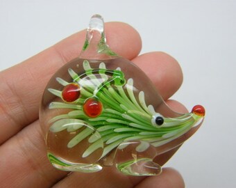 Glass Hedgehog - Etsy