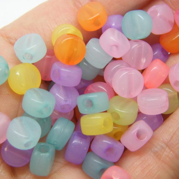 Flat Round Beads - Etsy