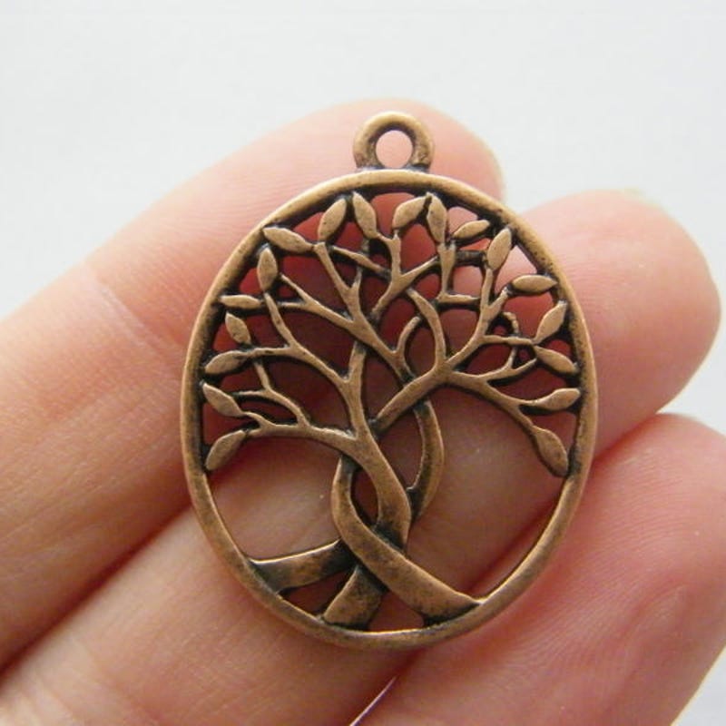Tree Pendant - Etsy